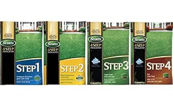 Amazon.com : Scotts Complete 4 Step Program - 15,000 Sq. Ft. : Patio, Lawn & Garden