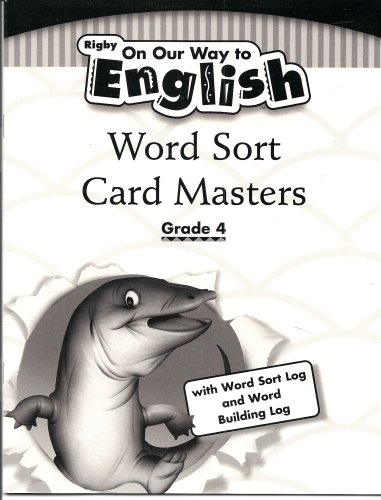 Amazon.com: On Our Way to English Word Sort Card Masters Grade 4: ...