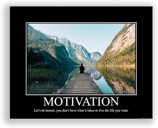 Amazon.com: Motivation Demotivational Poster Ironic Snarky Funny ...