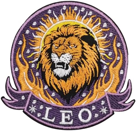 Amazon.com: Constellation Leo Patch – 3.35 inches, Cool Colorful Zodiac ...