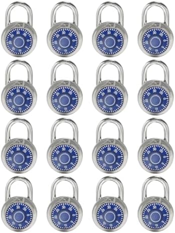 Standard Dial Combination Lock, 2 in. Wide, with Different Combinations ...