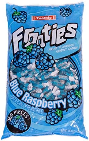 Amazon.com : Blue Candy Frooties Blue Raspberry 38.8oz Bag : Grocery ...