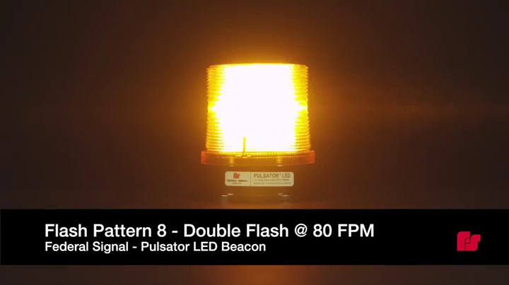 Watch Federal Signal 212660-02SB Pulsator LED Beacon, Class 1 ...