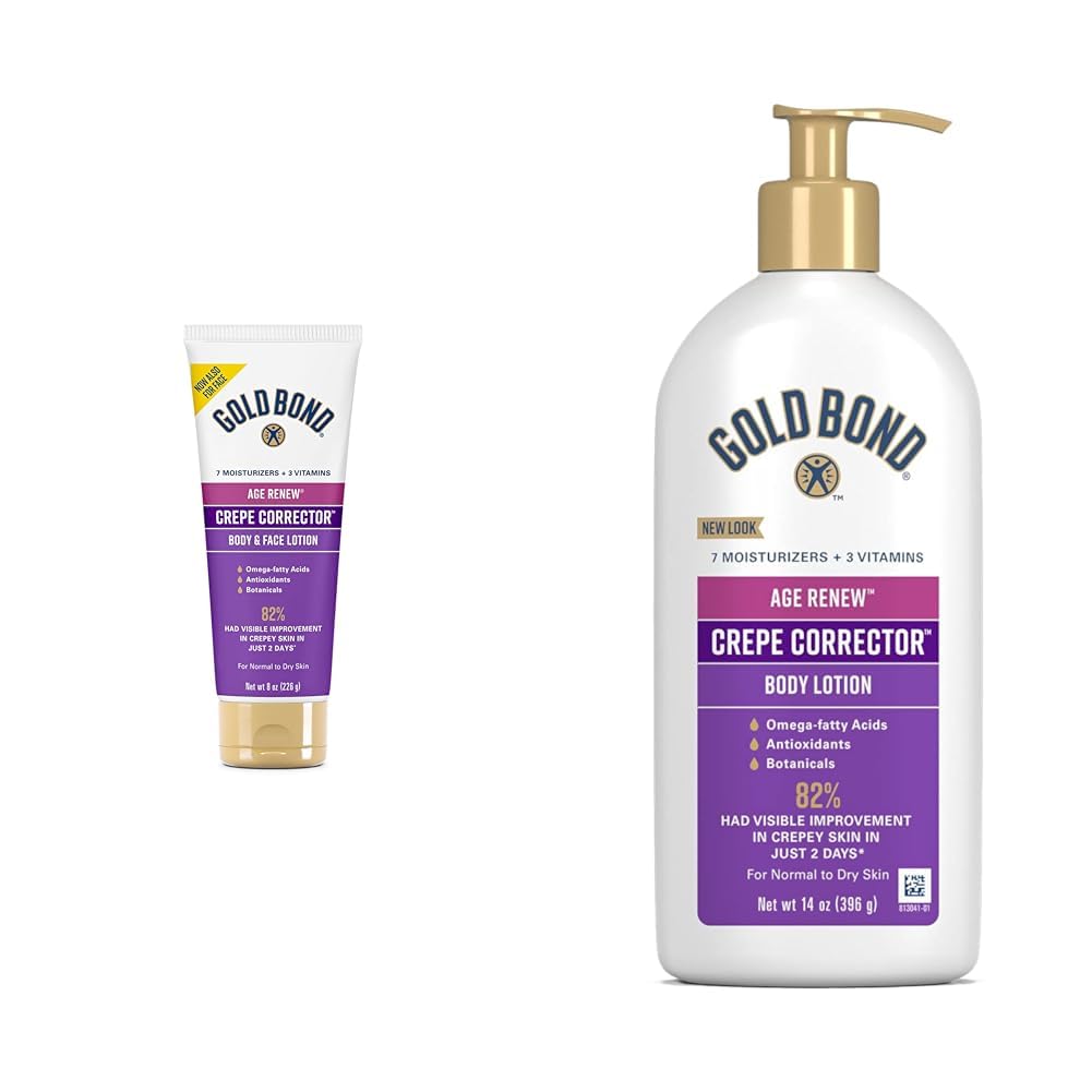 Amazon.com: Gold Bond Age Renew Crepe Corrector Body Lotion ...
