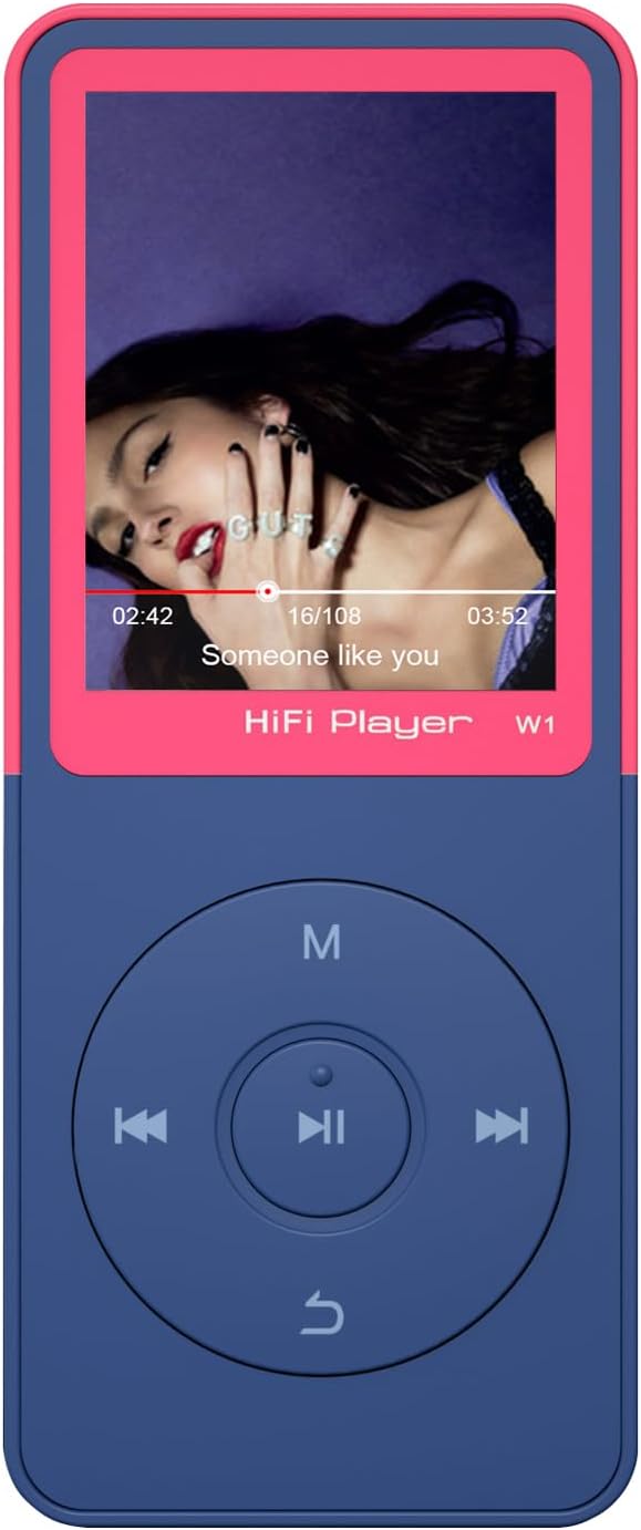 Amazon.com: Mp3 Player No Bluetooth,HiFi Lossless Sound Mp3 Players,Digital Portable Mp3 Music ...