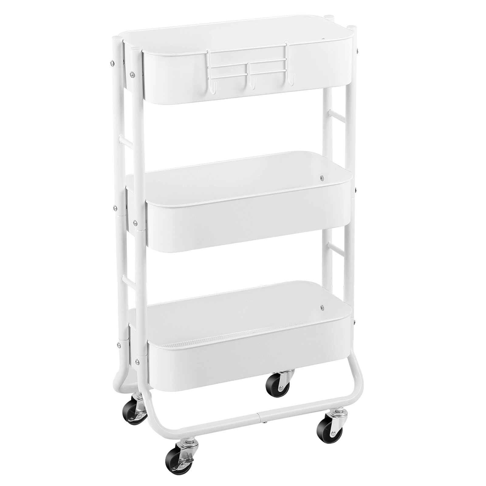 Snapklik.com : MAX Houser Slim 3-Tier Rolling Utility Cart, Narrow ...