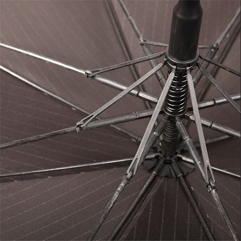 ZEPOLI J Handle Umbrella Auto Open Windproof Classic and UV-Protection ...