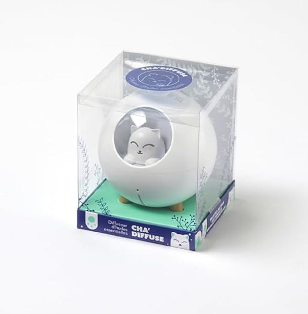 Coffret - Cha'diffuse: Coffret avec 1 diffuseur d'huiles essentielles ...