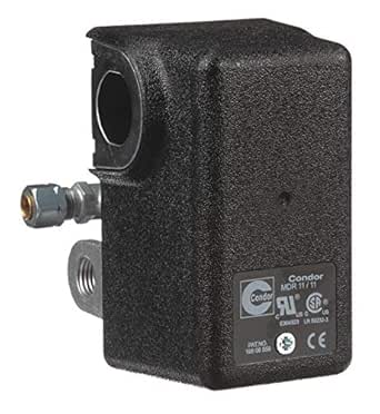 Condor USA, INC Air Compressor Pressure Switch; Range: 20 to 105 psi ...