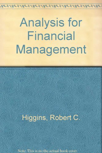 Analysis for Financial Management: Robert C. Higgins: 9780071254229 ...