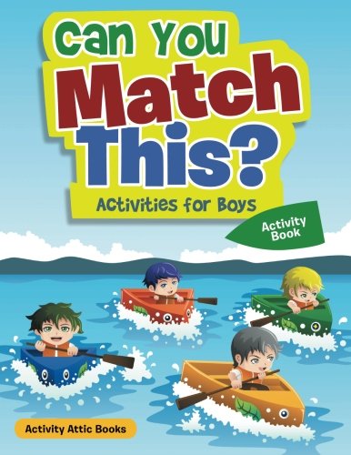 Can You Match This? Activities for Boys Activity Book: Books, Activity ...