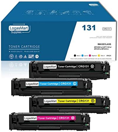 LogasMart 4PK Remanufactured Canon 131 Toner for MF624Cw Toner Canon ...