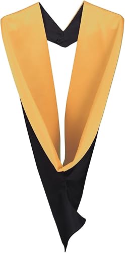 University Academic Graduation Hood (Bachelor) - Hood only (Gold ...