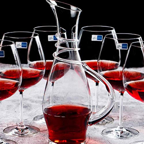 Wine Decanter Set, Wine Decanter, 1.5L Carafe Wine, Wine Decant Crystal ...