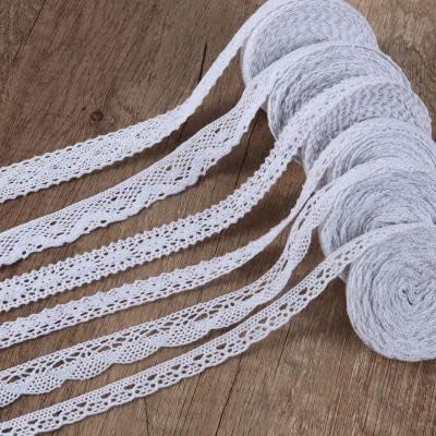 6 Rolls (5M/Each) Lace Roll White Lace Ribbon Vintage Floral Lace ...