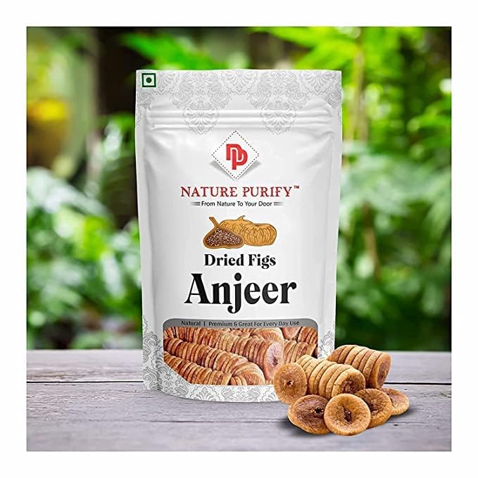 Nature Purify Afghani Anjeer Figs/Dried Figs (250 Gram) : Amazon.in ...