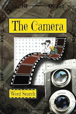 The Camera Word Search Puzzle Book: Big Word Search Easy To Read ...