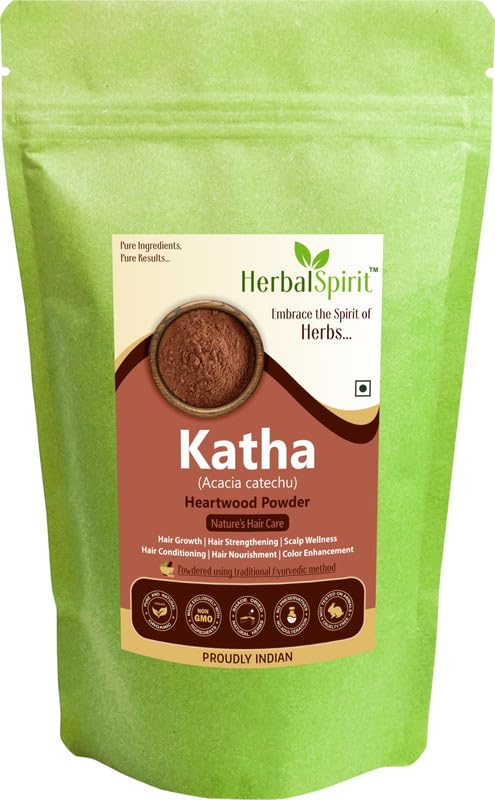 Buy Herbal Spirit Katha Powder for Hair | Katha Powder for Hair Colour ...