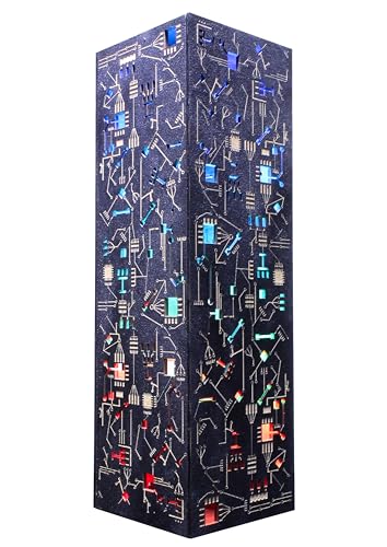 Cyberpunk Night Lamp - Handmade Sci-fi Punk Style Table LED Lamp ...