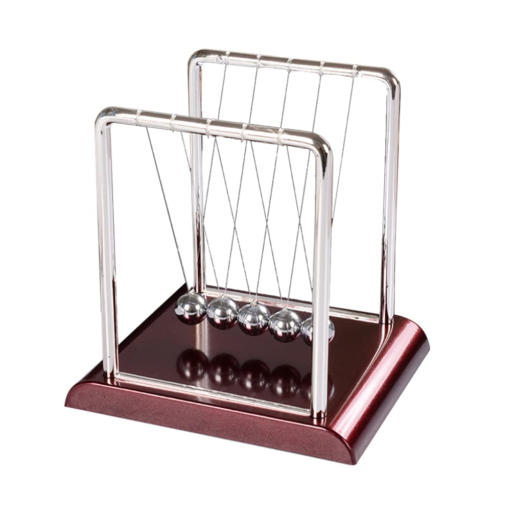Amazon.com: LIFKOME Newtons Cradle Balance Balls Portable Desktop ...