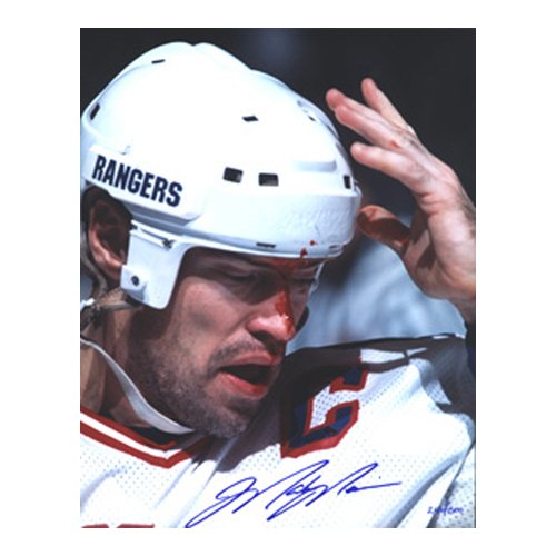 Buy Steiner Sports NHL New York Rangers Mark Messier Blood 16x20 ...