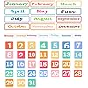 Amazon.com: Calendar Magnets for Whiteboard and Refrigerator 50 Pieces ...