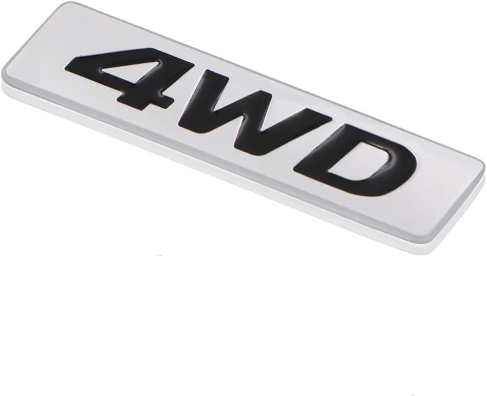 Amazon.com: 4WD Badge Emblem, 3D Nameplate Door Fender Tailgate ...