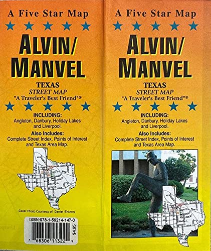 Alvin / Manvel, Texas Street Map: Five Star Maps: 9781592141470: Amazon ...