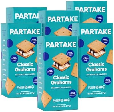 Amazon.com: Gluten Free Vegan Classic Graham Crackers by Partake Foods ...