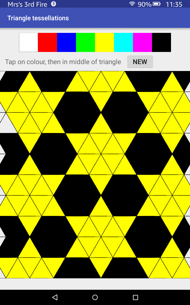 Triangle And Square Tessellation