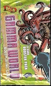 Gamma World RPG 1 Booster Pack Dungeons and Dragons Gamma World | Amazon.com.br