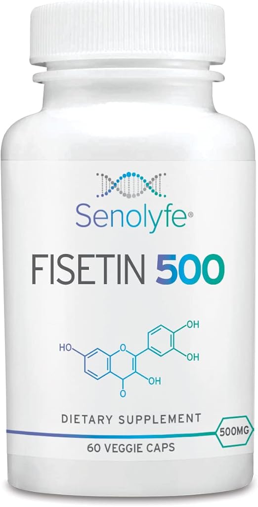 Amazon.com: Fisetin 500 | 500mg 98% Pure Fisetin | Flavonoid Supplement ...