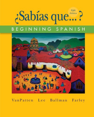 Amazon.com: ¿Sabías que...?: Beginning Spanish: 9780073513164 ...