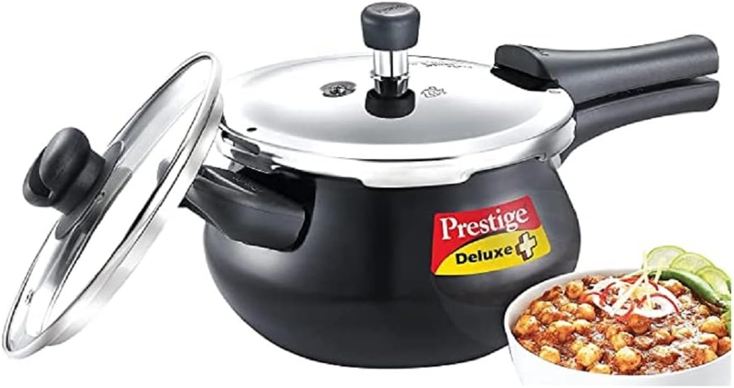 Amazon.com: Prestige Deluxe Alpha Stainless Steel Pressure Cooker Handi ...
