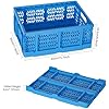 Amazon.com : PAG-Mass Heavy Duty Plastic Milk Crates for Storage, 4 ...