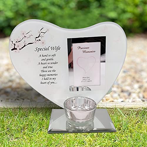Special Heart-Shaped Plaques and Tealight Holders – Remembrance ...