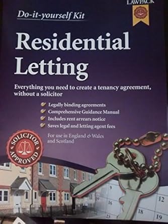 Premium Residential Letting Kit: Amazon.co.uk: Lawpack: 9781909104167 ...