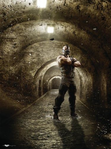 Amazon.com: Bane in Gotham City Sewers, The Dark Knight Rises Wall ...