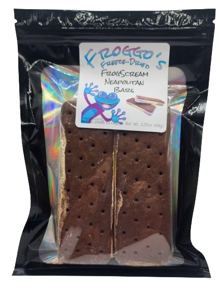 Amazon.com: Tria Frog Treats Freeze Dried Ice Cream Sandwich Bars 2 ...