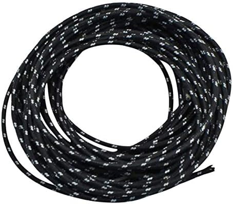 Amazon.com: Black (16ga) Vintage Cloth Covered Wire 25ft : Tools & Home ...