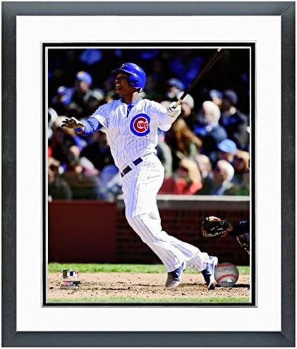 Starlin Castro Chicago Cubs MLB Action Photo (Size: 18" X 22") Framed ...