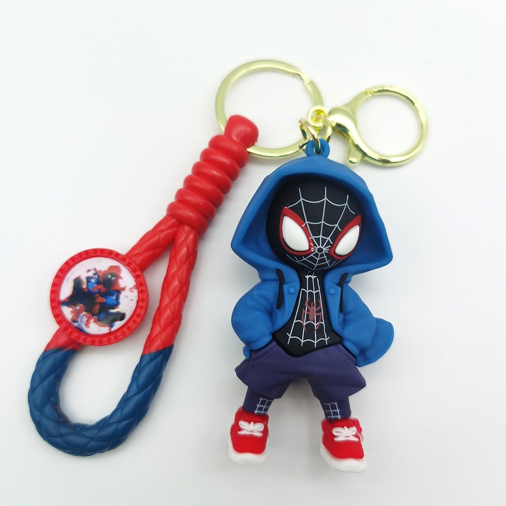 BuyCreativeLife Spiderman Keychain | Spider Man key chain Anime Cartoon ...