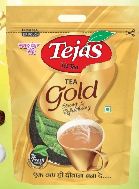 TEJAS TEA Gold Chai |Rich in Taste |Rich & Aromatic Chai |Tea Blend ...