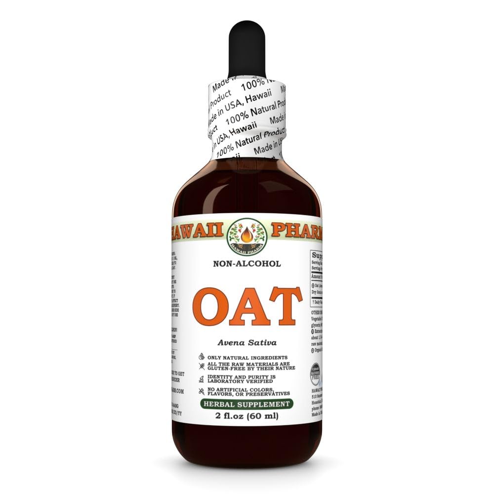 Amazon.com: Oat Alcohol-Free Liquid Extract, Oat (Avena Sativa) Dried ...