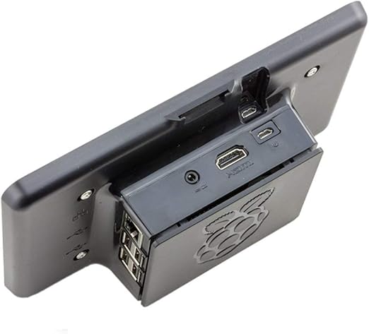 Amazon.com: Raspberry Pi RS 7-Inch LCD Touch Screen Case, Black ...