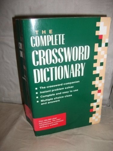 Amazon | Complete Crossword Dictionary | Harringman, Ursula | Crosswords
