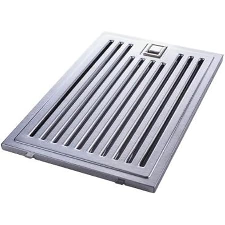 All In One Stainless Steel Baffle Filter For Kitchen Chimney Standard ...
