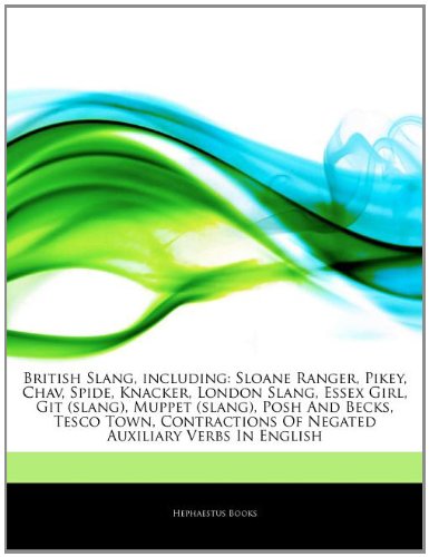 Amazon | Articles on British Slang, Including: Sloane Ranger, Pikey ...