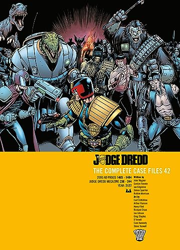 Judge Dredd: The Complete Case Files 42 eBook : Rennie, Gordon, Wagner ...