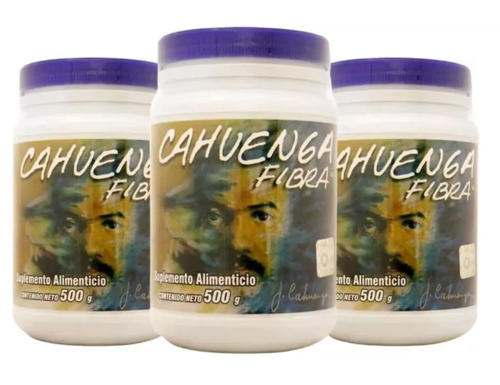 Fibra Cahuenga Natural de 500g de 3pzas : Amazon.com.mx: Salud y ...